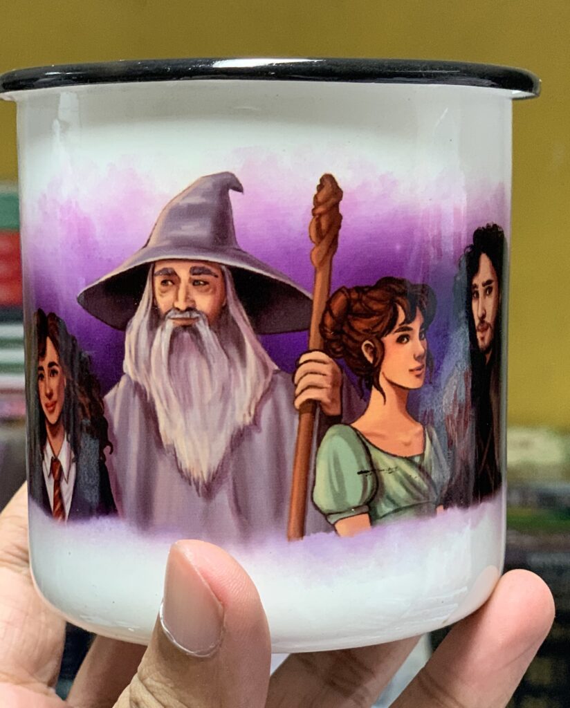 Special Fandom Enamel Mug – The Big Book Box