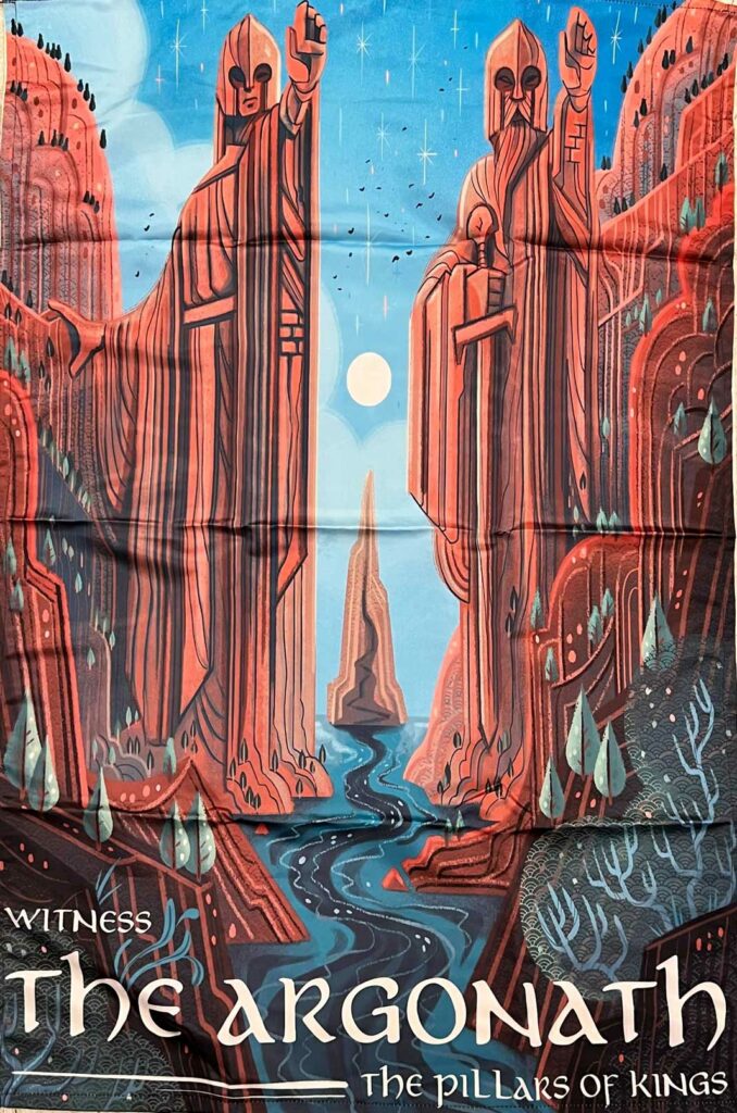 Lord of The Rings Tapestry Full Size – The Big Fan Boxes