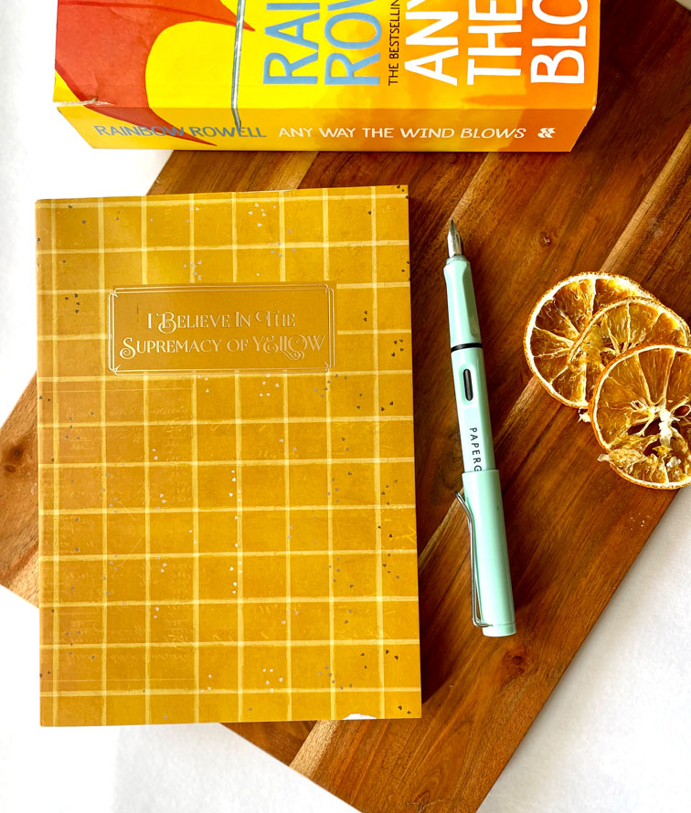 I Believe in the Yellow Supermacy – Gold Foiled Notebook – The Big Book Box