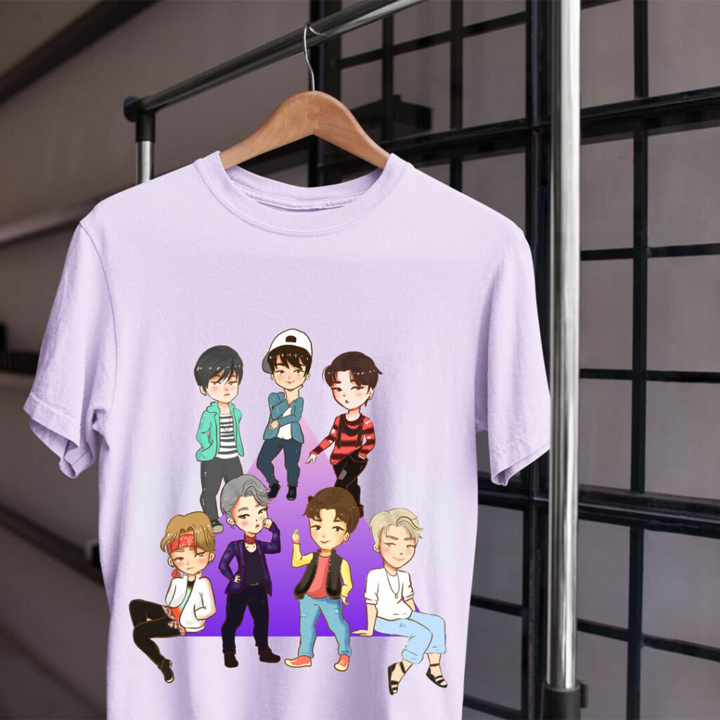 The BTS Army- PREMIUM Cotton Tshirt – The Big Book Box