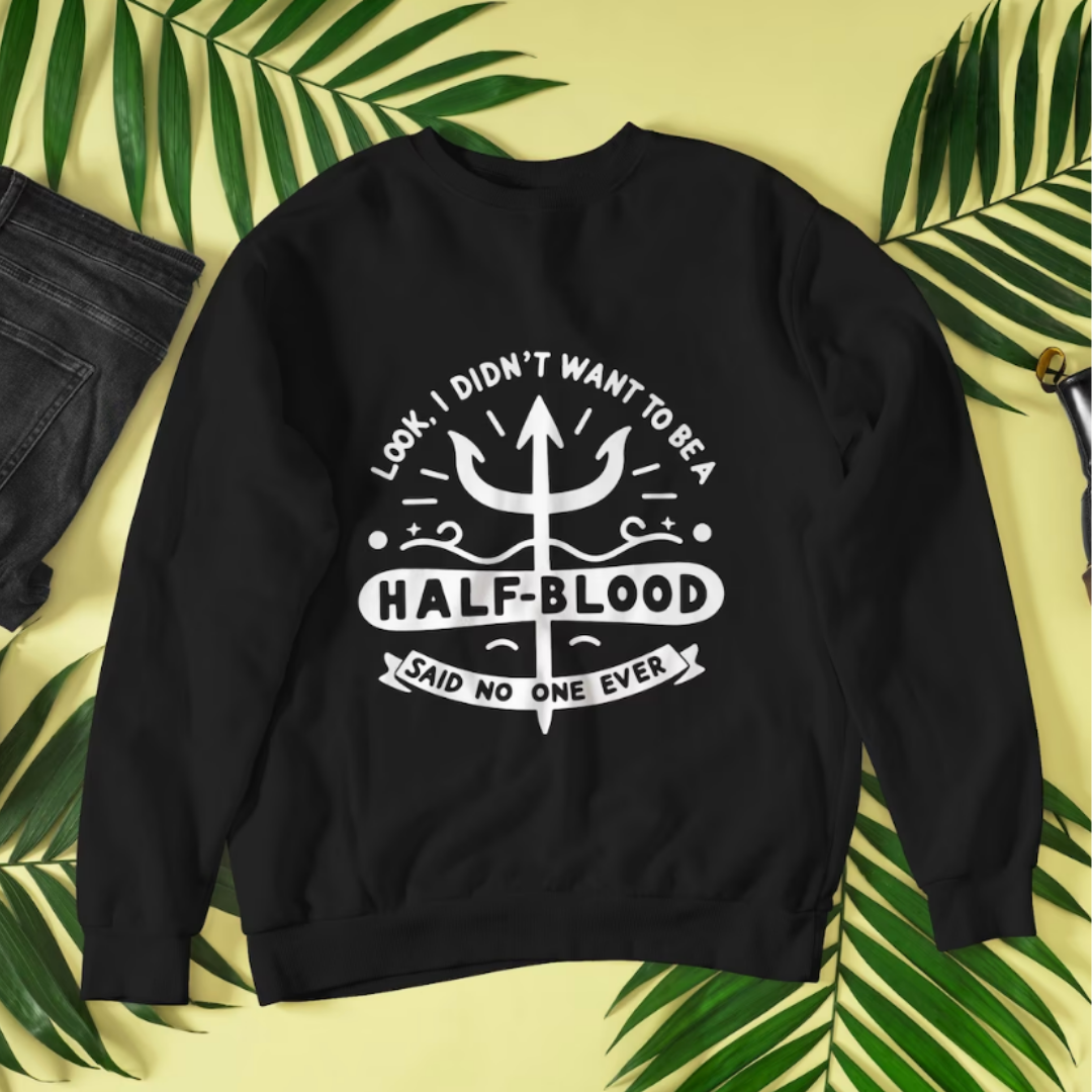 Percy Jackson Black – Sweatshirt – The Big Book Box